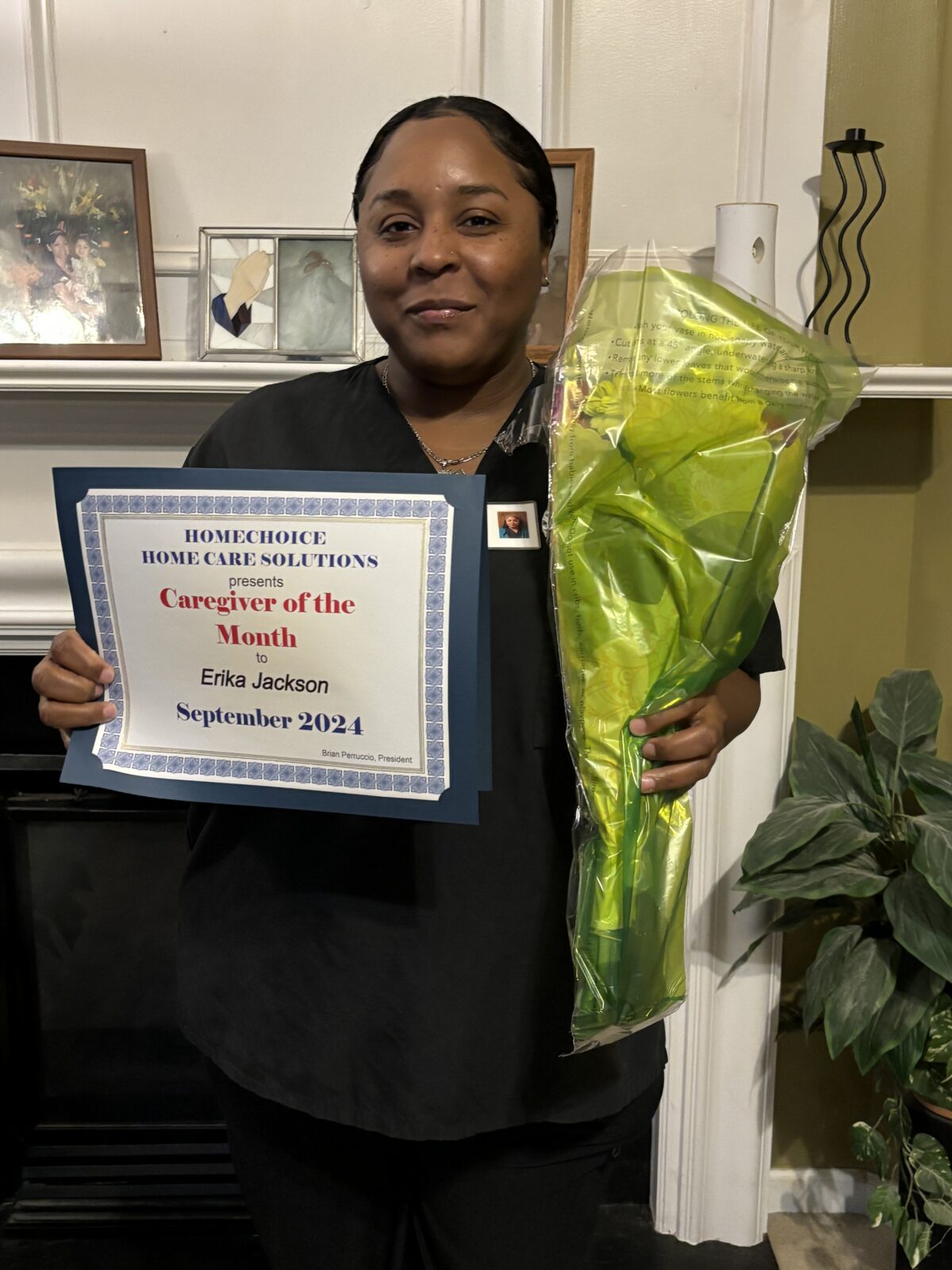 Caregiver of the Month September 2024 - HomeChoice Home Care Solutions
